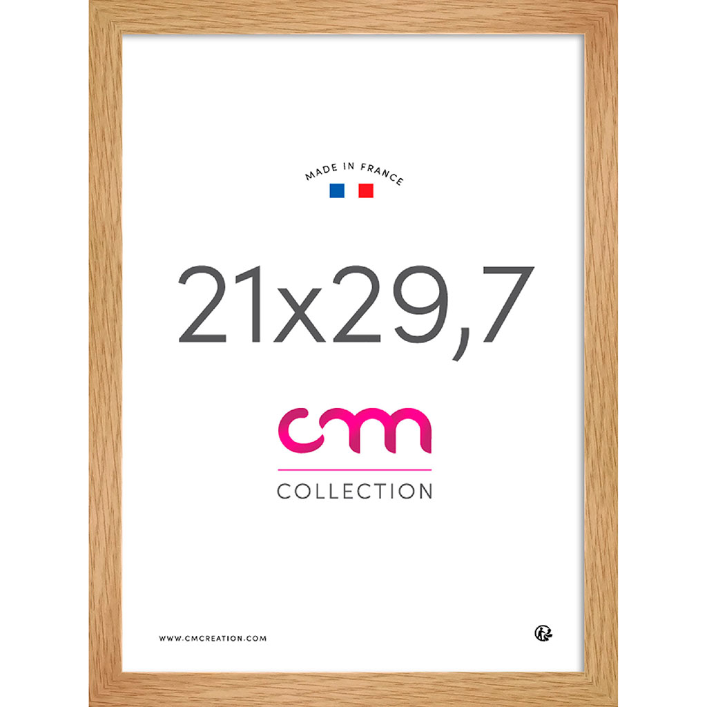 Cadre photo 21x29.7cm lario chene | Fabrique de Styles